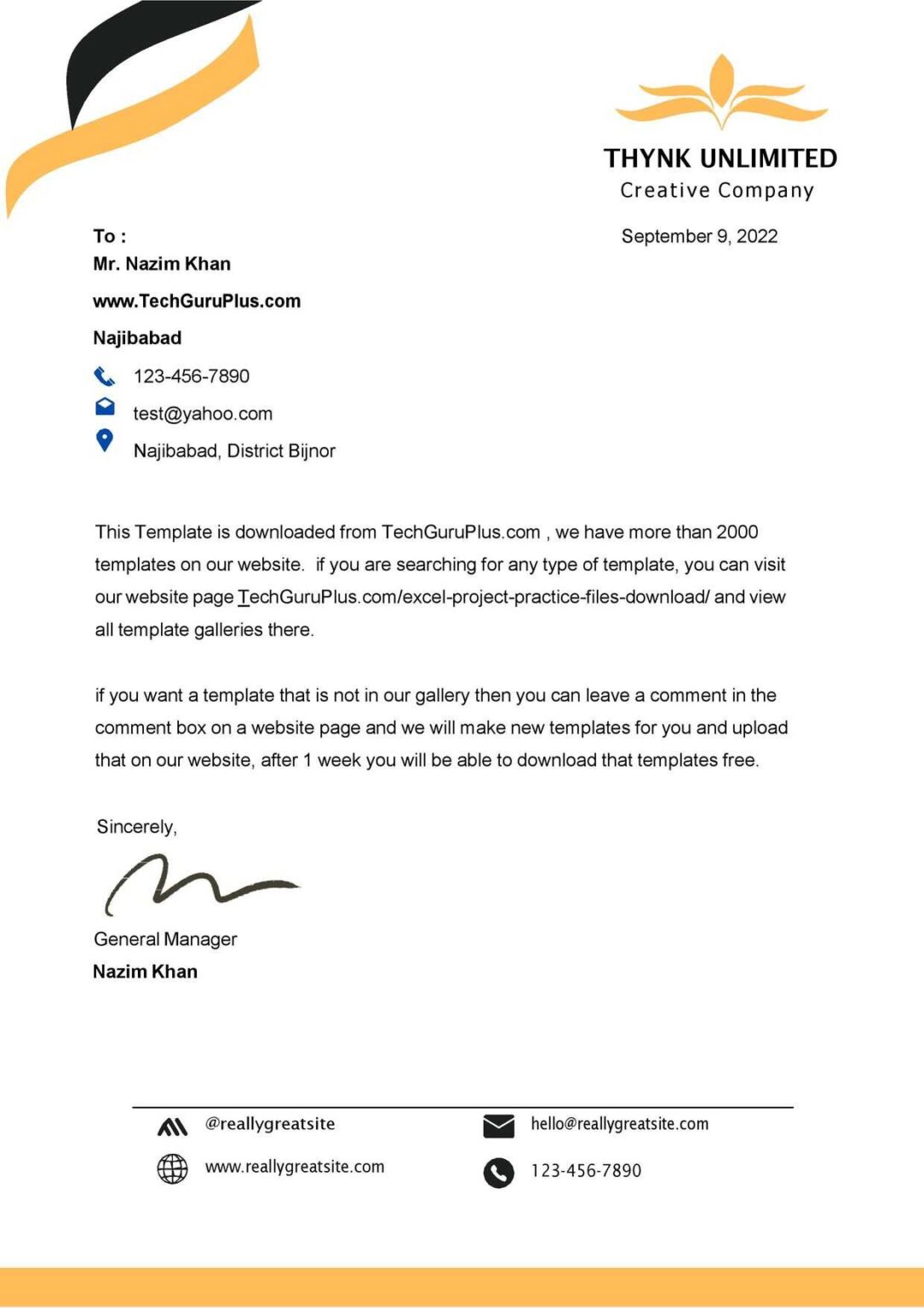 Modelos de Membretes en Word 【 2024