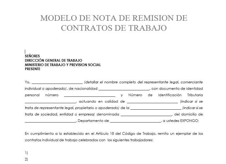 Nota de remisión editable: Descargar formato | INVENTARIOSTOTAL